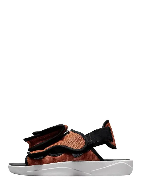 JORDAN Ls Slide Sports Sandals - Rust Orange/peak White/university Red