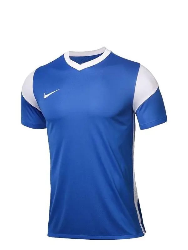 Nike Casual Sports V Neck Short Sleeve T-shirt - Blue