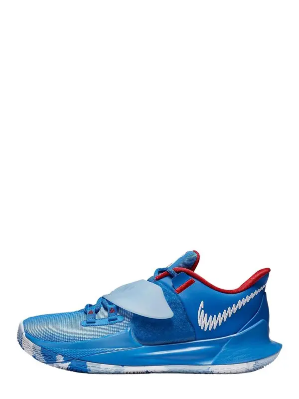 Nike Kyrie Low 3 Ep "new Jersey Nets Hardwood Classics" Basketball Sneakers - Blue/red