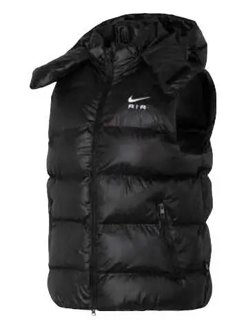 Nike Therma-fit Hoody Vest - Black