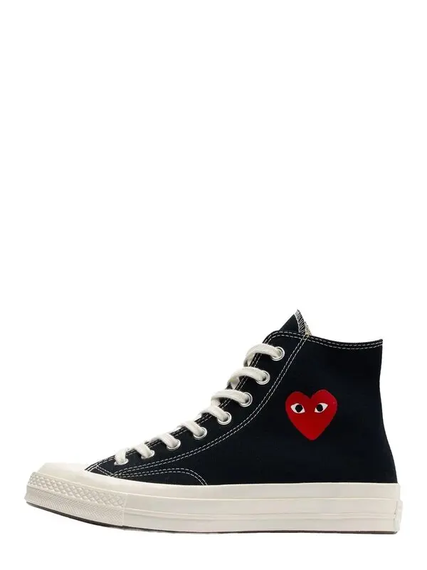 CONVERSE X Comme Des Garcons Play Chuck 70 Hi 'single Heart - Black