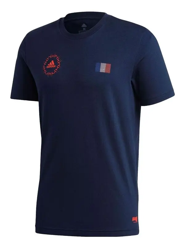 Adidas Tsubasa France T-shirt - Navy