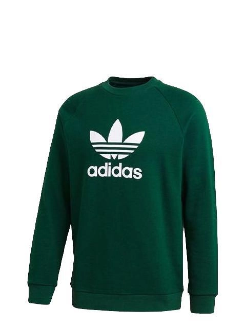 Adidas Originals Trefoil Crewneck Pullover - Green