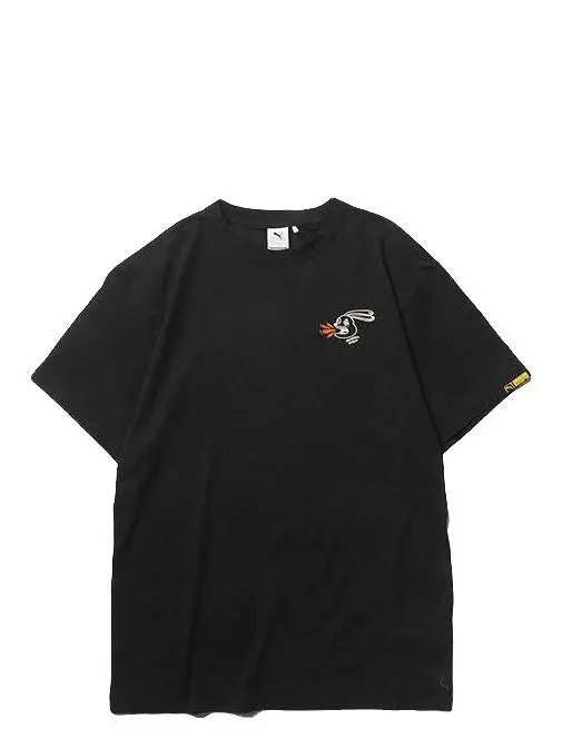 PUMA X Randomevent Logo Short Sleeve Tee - Black