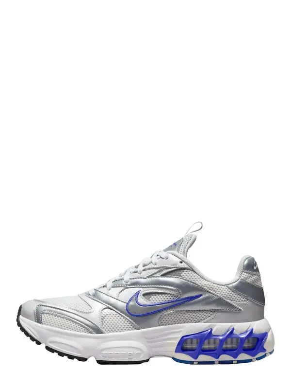 Nike Zoom Air Fire Sneakers - Silver/blue