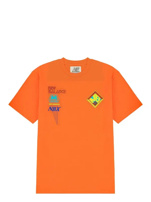NEW BALANCE X Salehe Bembury Collaboration T-shirt - Orange