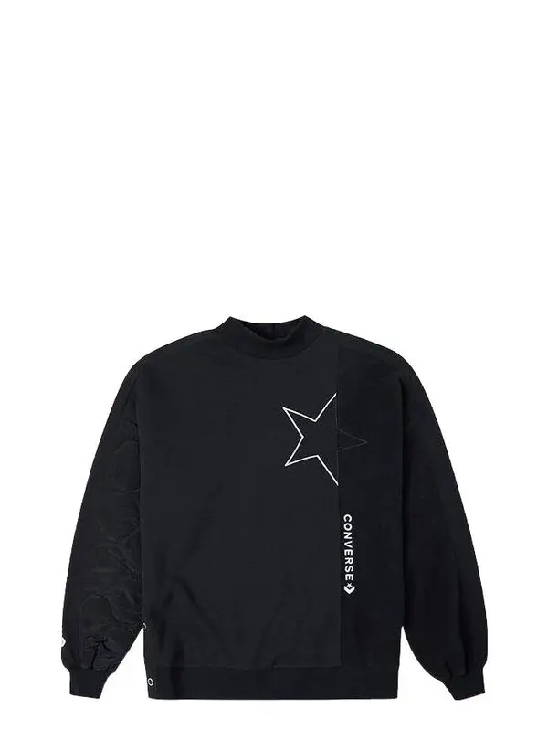 CONVERSE Cozy Utility Crewneck - Black