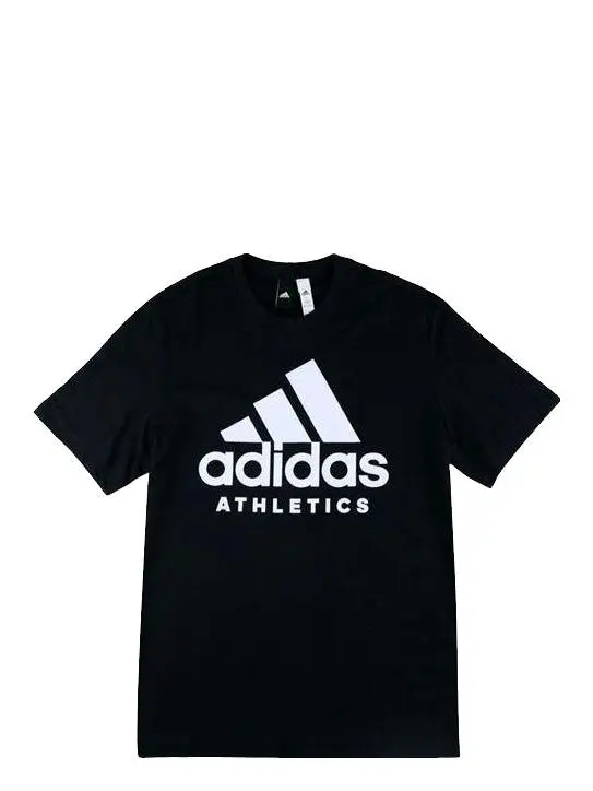 Adidas Training Round Neck Pullover Short Sleeve - Black