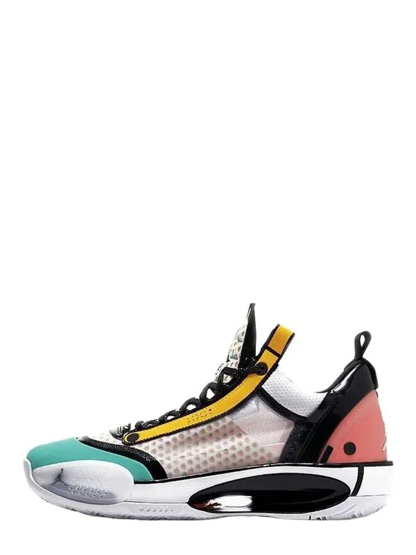 JORDAN Guo Ailun X 34 Low 'pop Art - White/black/multi-color