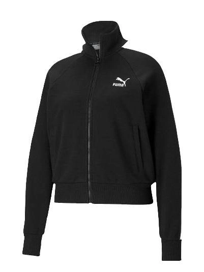 PUMA Iconic T7 Logo Stand-up Collar Jacket - Default Color