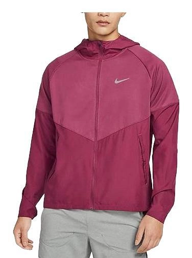 Nike Windrunner Repel Running Jacket - Red/multi-color