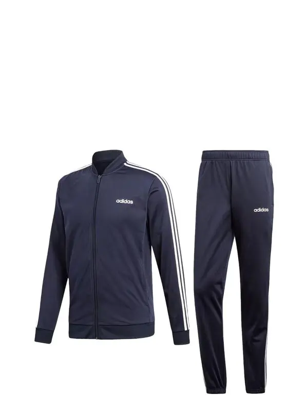 Adidas 3-stripes Track Suit Asia Sizing - Blue