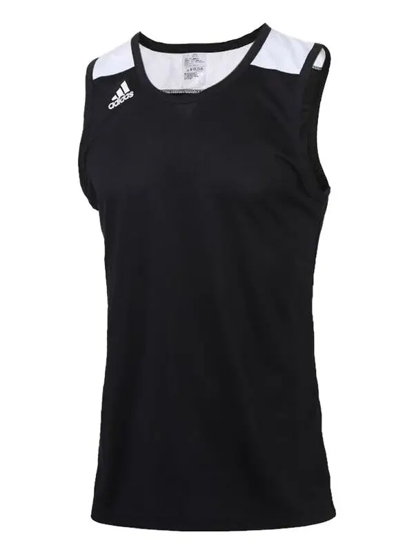 Adidas C365 Jersey Basketball Training Vest - Black