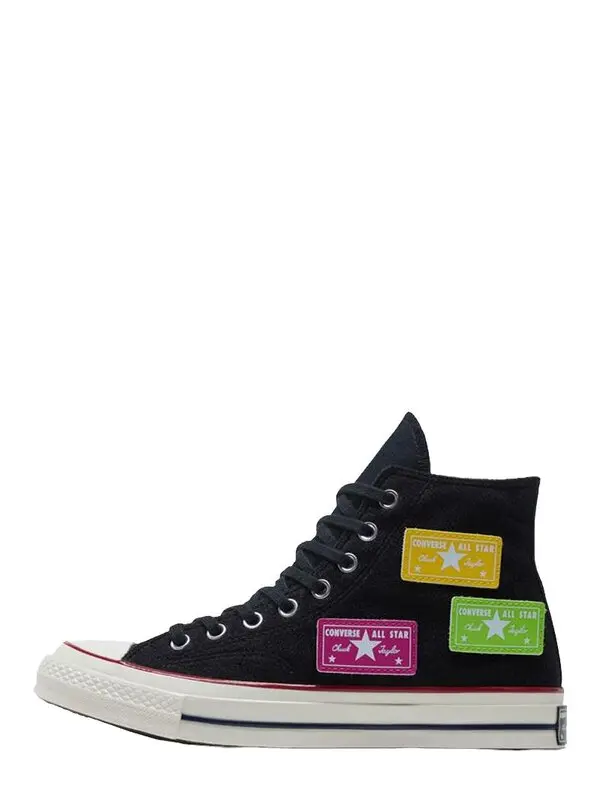 CONVERSE Chuck Taylor All Star 1970s High Top Sneakers - Black/purple/green