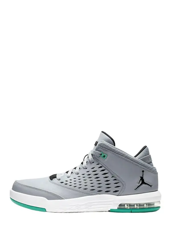 JORDAN Air Flight Origin 4 Mid Top Sneakers - Grey/green