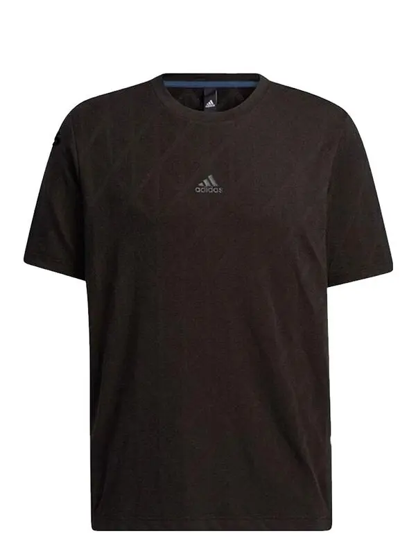 Adidas Th Tee Techjaq Casual Sports Breathable Short Sleeve - Black