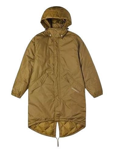 CONVERSE Down Long Trench Coat - Brown