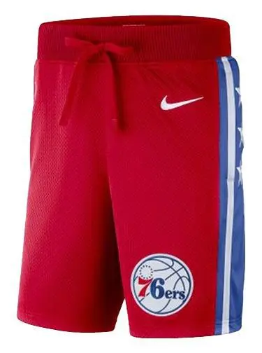 Nike Philadelphia 76ers Basketball Shorts - Red