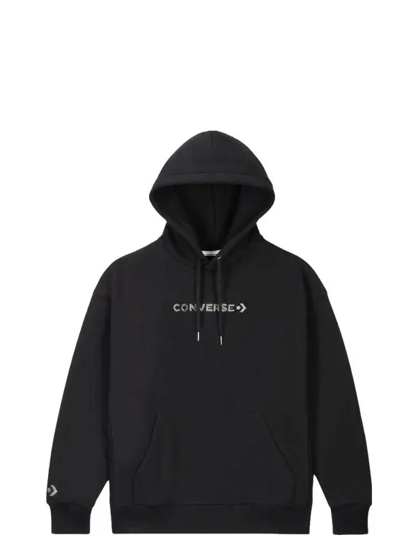 CONVERSE Gold Standard Hoodie With Swarovski Crystals - Black