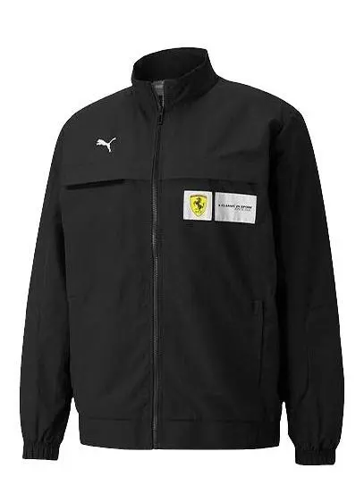 PUMA Ferrari Racing Series Stand Collar Jacket - Black
