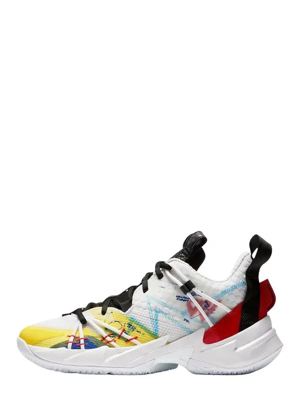 JORDAN Air Why Not Zer0.3 Se Pf "primary Colors - White