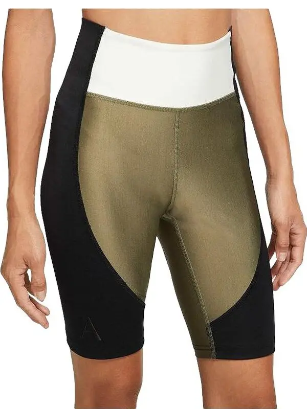 JORDAN X Aleali May Crossover Tight Colorblock Gym Shorts - Default Color