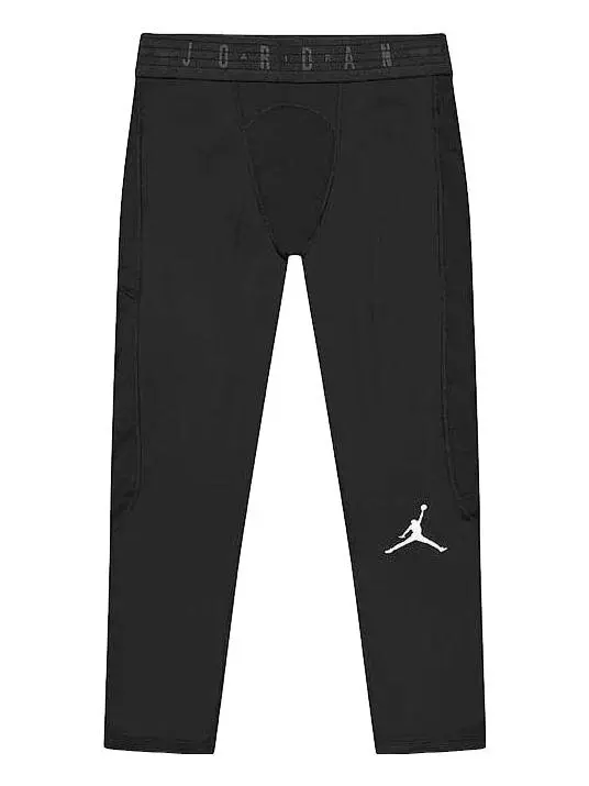 JORDAN Dri-fit Moisture Conduction Quick Dry Elastic Tight Gym Pants/trousers/joggers Black - Default Color