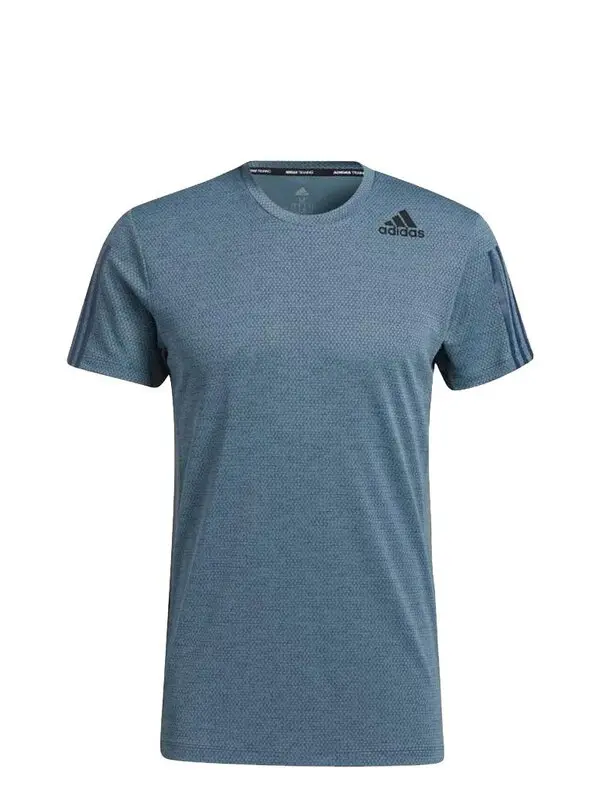 Adidas Hrdy 3s Tee Short Sleeve Performance T-shirt - Blue