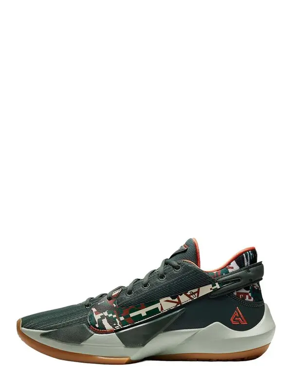 Nike Zoom Freak 2 'ashiko' Athletic Sneakers - Green/white