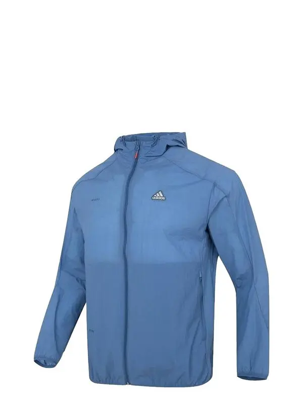 Adidas Tech Lightweight Hooded Jacket - Teal