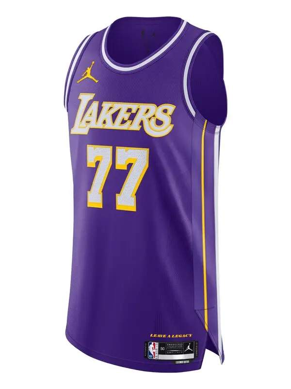 JORDAN Los Angeles Laker 2025/26 Statement Edition Jersrey 'away Luka Donči - Purple