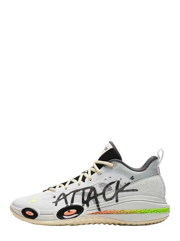 ANTA X Cubal League Raid 1 Sneakers - White/grey/black