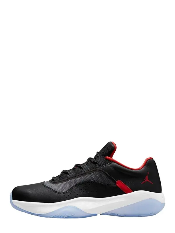 JORDAN Air Cmft Low 'bred Ice Sole - Black/white/university Red