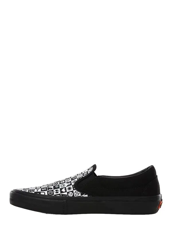 VANS Cult X Slip-on Pro Sneakers - Black/white