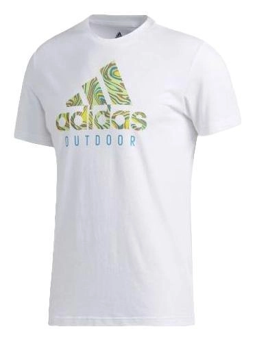 Adidas Round-neckshort-sleevetee /green - White