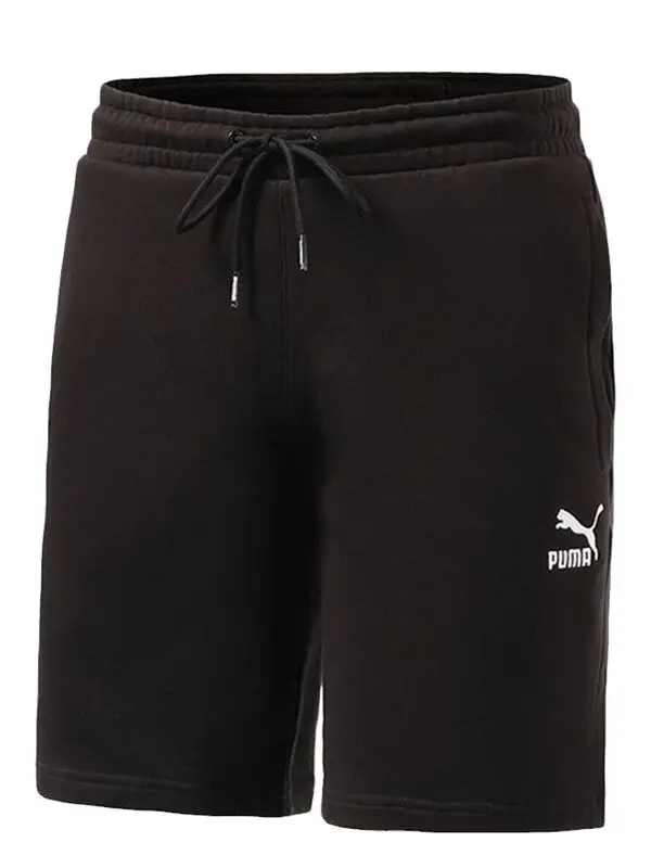 PUMA Logo Shorts - Black