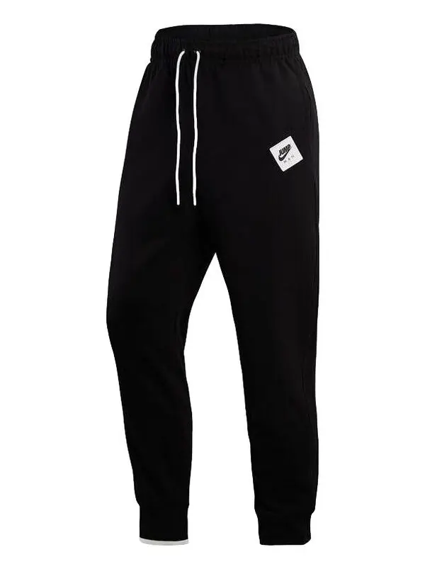 JORDAN Logo Pants - Black