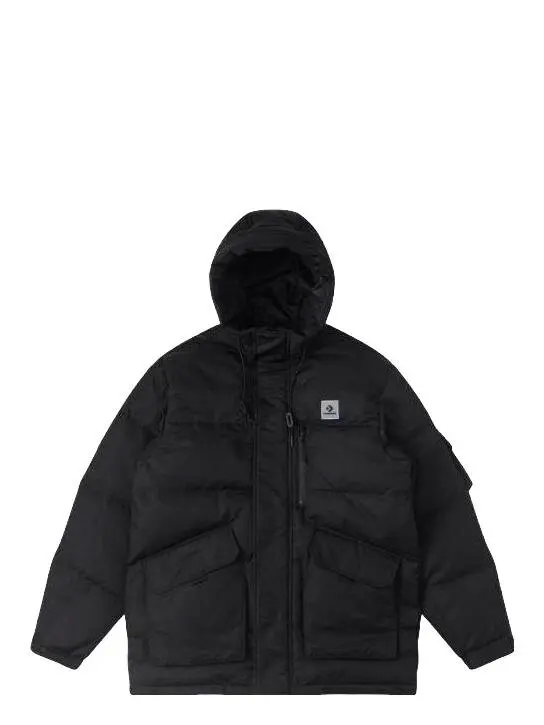 CONVERSE Premium Mid Down Jacket - Black