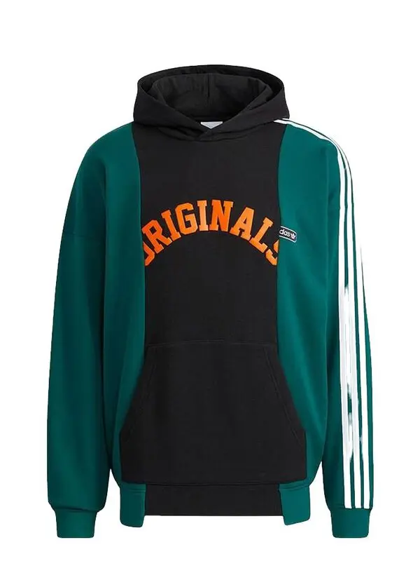 Adidas Originals Colorblock Printed Hoodie - Default Color