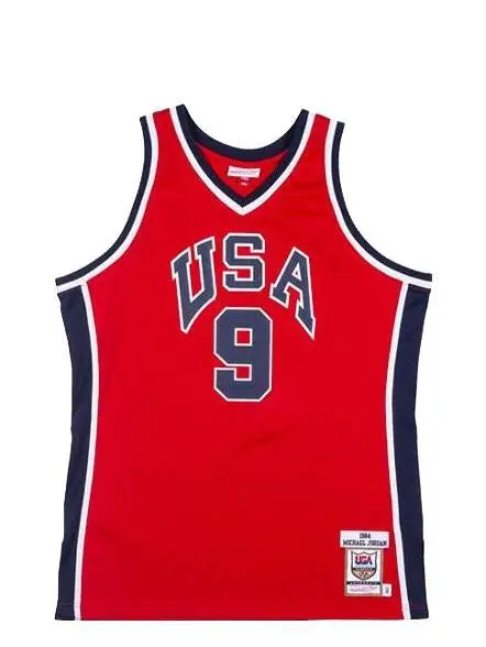 Mitchell & Ness Nba Au Usa 9 Basketball Vest - Default Colorway