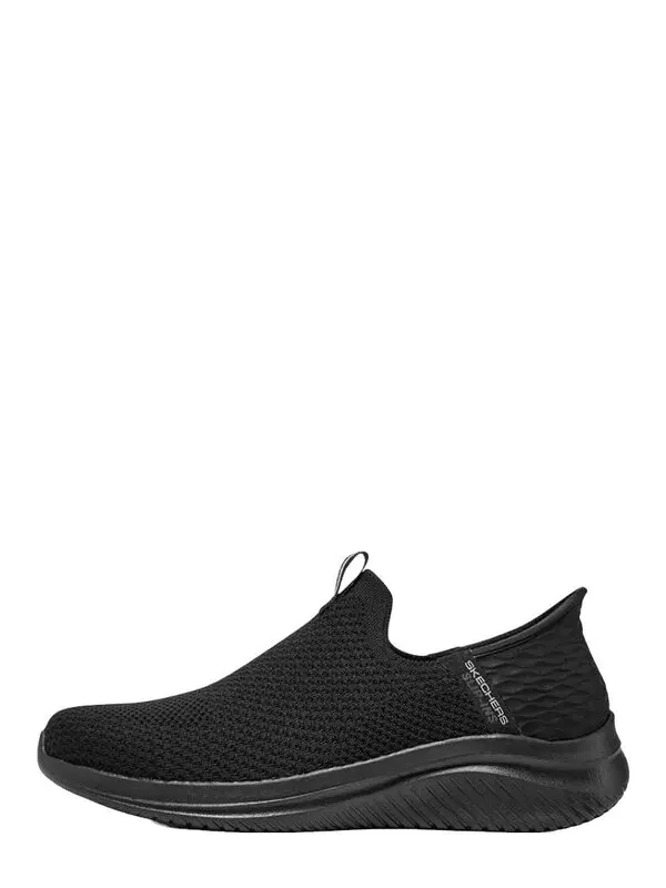 Sketchers Ultra Flex 3.0 Slip-on Sneakers - Black