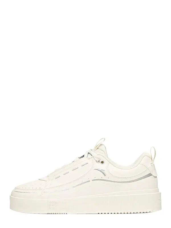 ANTA Skateboarding Series Sneakers - Ivory/silver