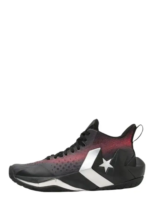 CONVERSE Cons Unaverage Mid Sneakers - Black/red/silver