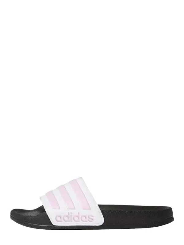 Adidas Adilette Shower Slide - Black/pink/white