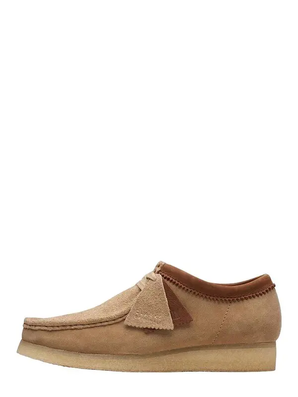 Clarks Wallabee Sandstone Combination - Sand/beige