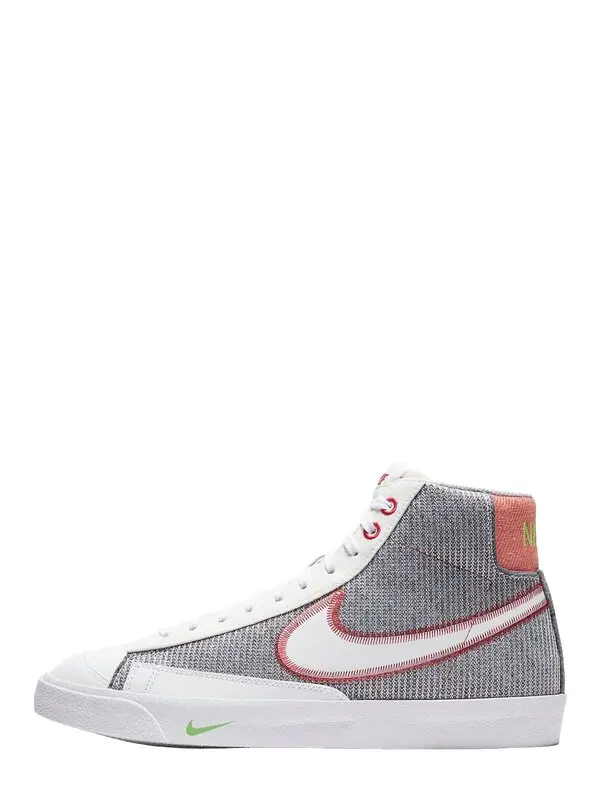 Nike Blazer Mid '77 Recycled Jerseys Pack Sneakers - Gray/white