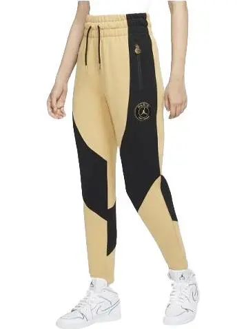 JORDAN X Paris Saint-germain 'palomino' Sweatpants - Gold/black