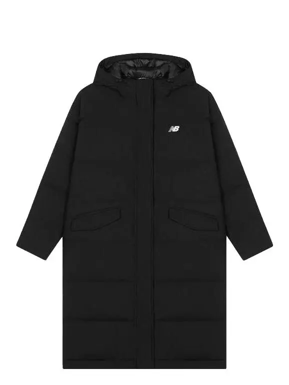 NEW BALANCE Athletics Long Puffer Jacket - Black