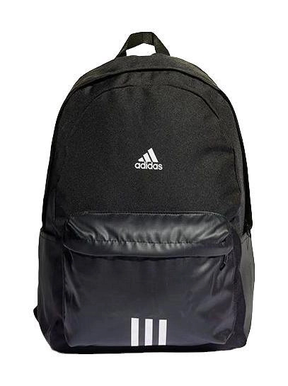 Adidas Classic Sports Stripe Backpack - Black