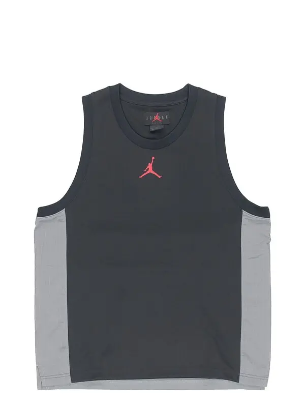 JORDAN Dri-fit Air Statement Splicing Basketball Sports Vest - Black